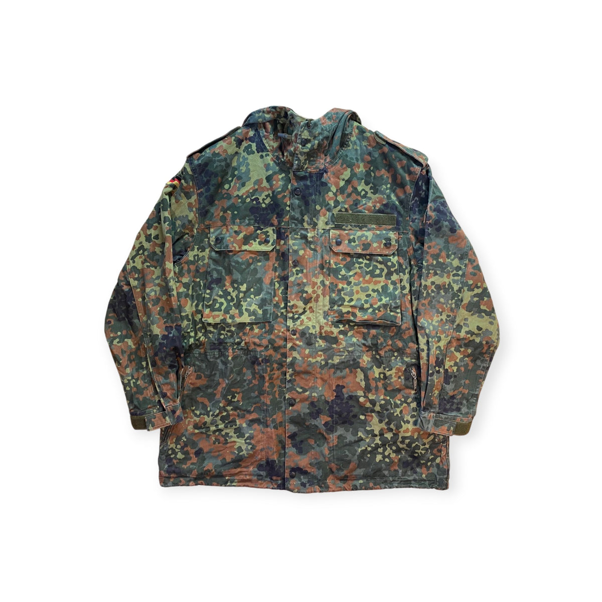 German Army Flecktarn Camouflage Parka Combat Jacket | Raid Supply UK
