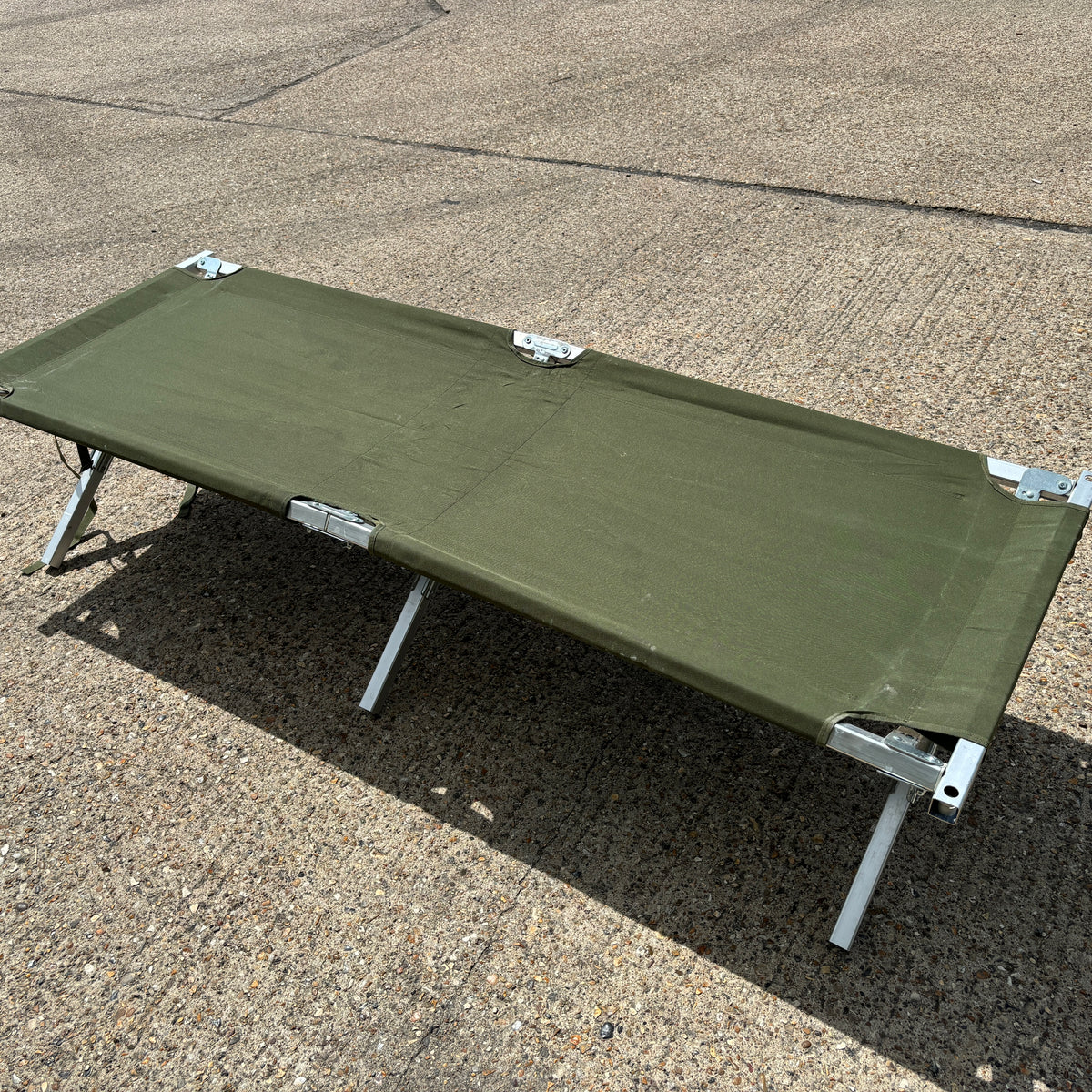 Genuine British Army Field Cot Camp Bed | Raid Supply UK