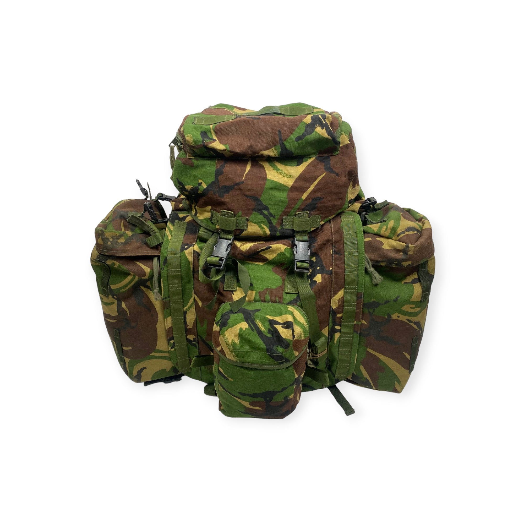 British Army DPM Woodland Camo Bergen Rucksack | Raid Supply UK