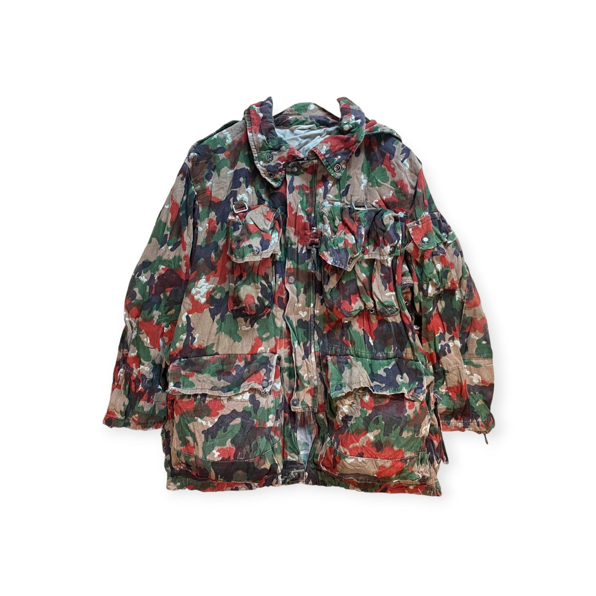 Vintage Swiss Army M70 Alpenflage Field Jacket | Raid Supply UK