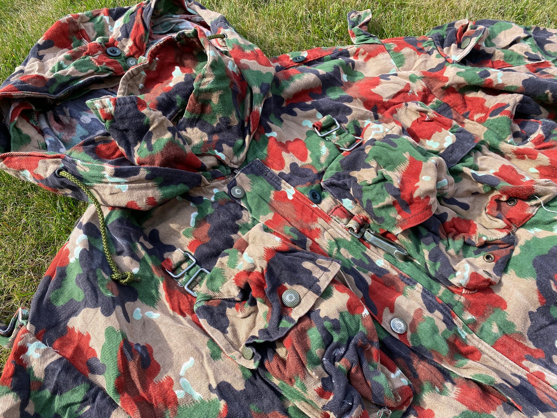 Vintage Swiss Army M70 Alpenflage Field Jacket | Raid Supply UK