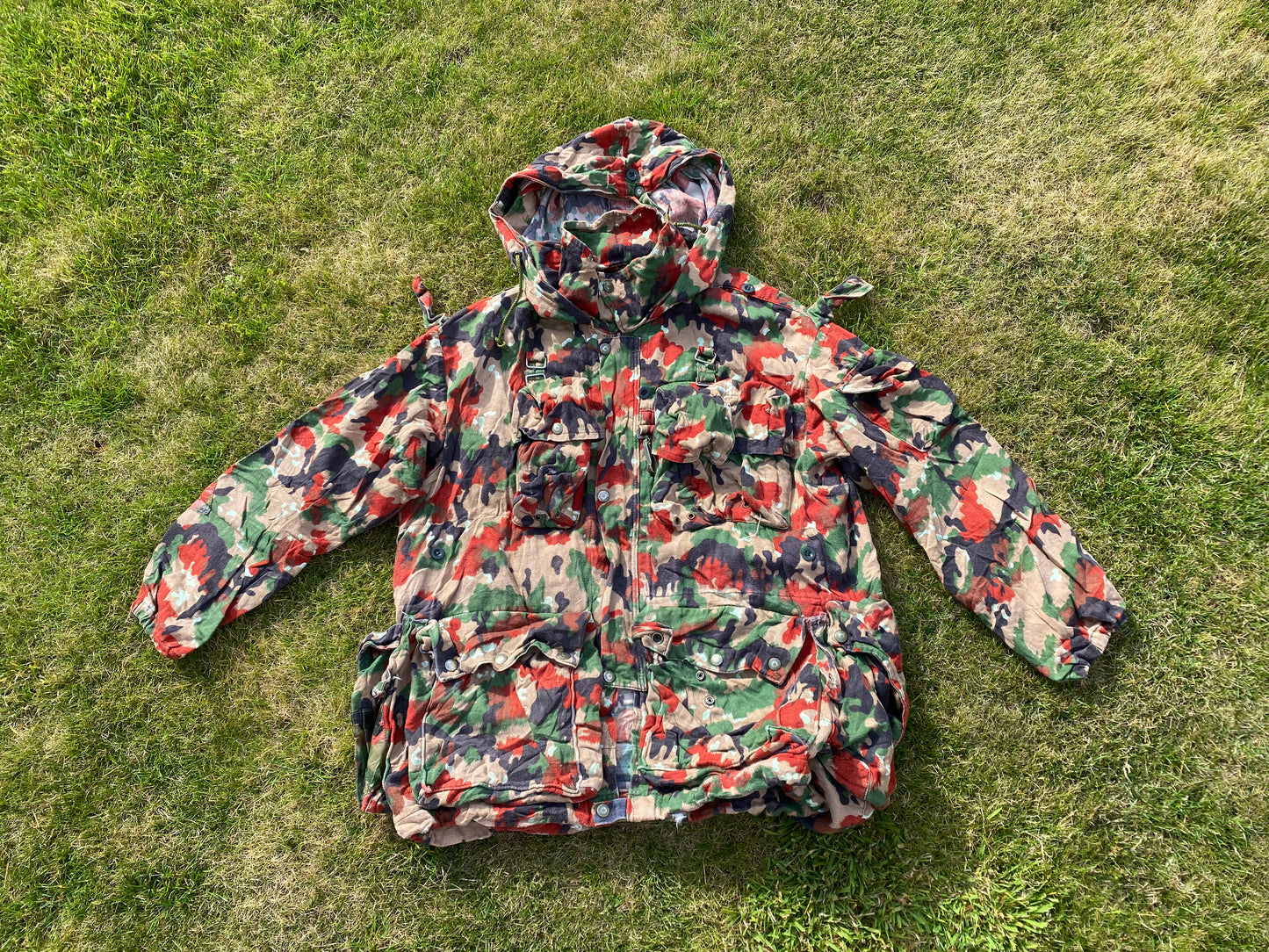 Vintage Swiss Army M70 Alpenflage Field Jacket | Raid Supply UK