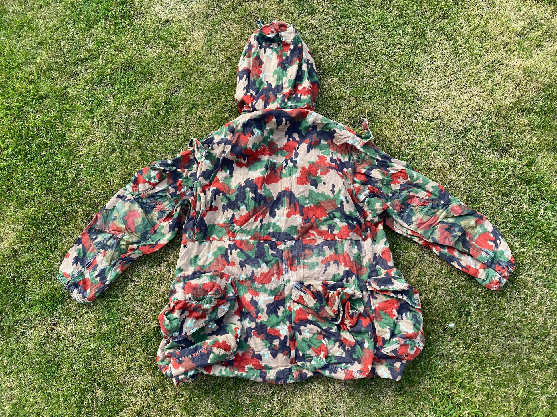 Vintage Swiss Army M70 Alpenflage Field Jacket | Raid Supply UK